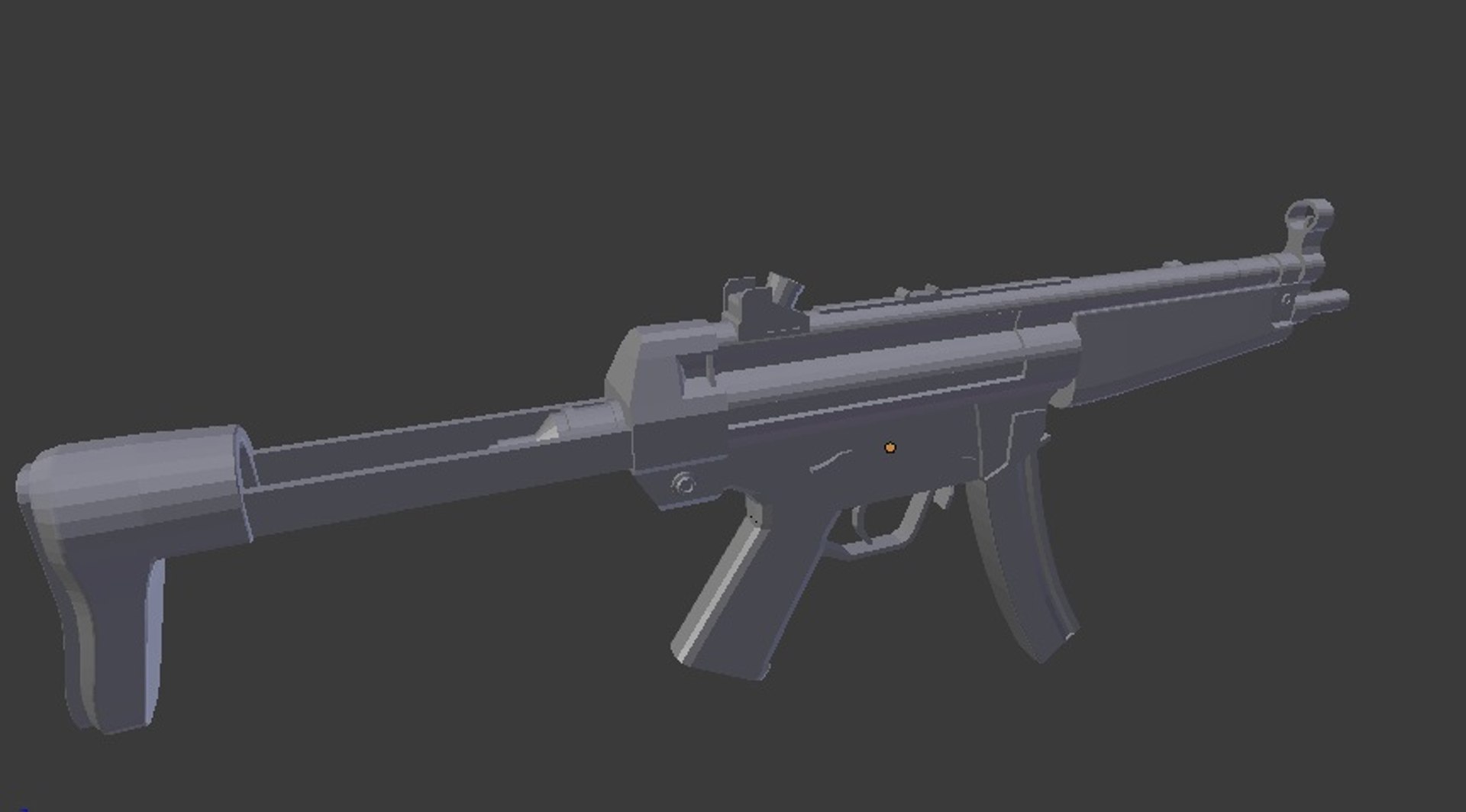 Free mp5 submachine gun 3D model - TurboSquid 1281440