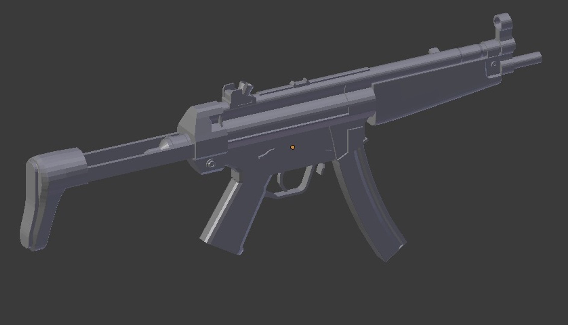 Free mp5 submachine gun 3D model - TurboSquid 1281440