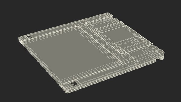 modelo 3d Sony Micro Floppy Disk MFD 2HD Negro - TurboSquid 1772261