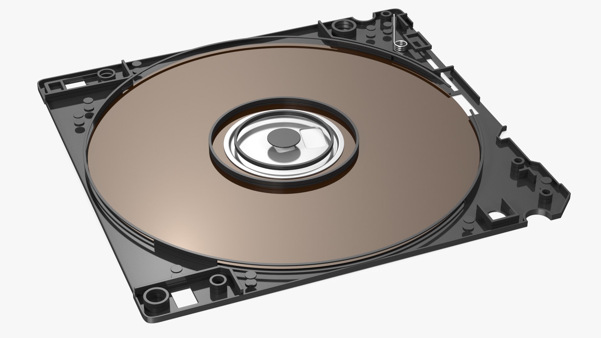 3D Sony Micro Floppy Disk MFD 2HD Black - TurboSquid 1772261