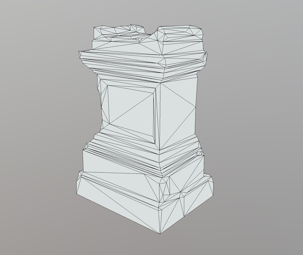 Roman altar model - TurboSquid 1439515
