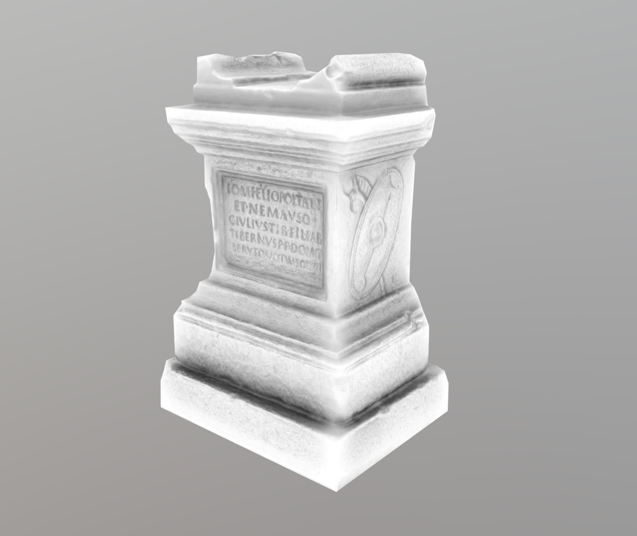 Roman Altar Model - TurboSquid 1439515