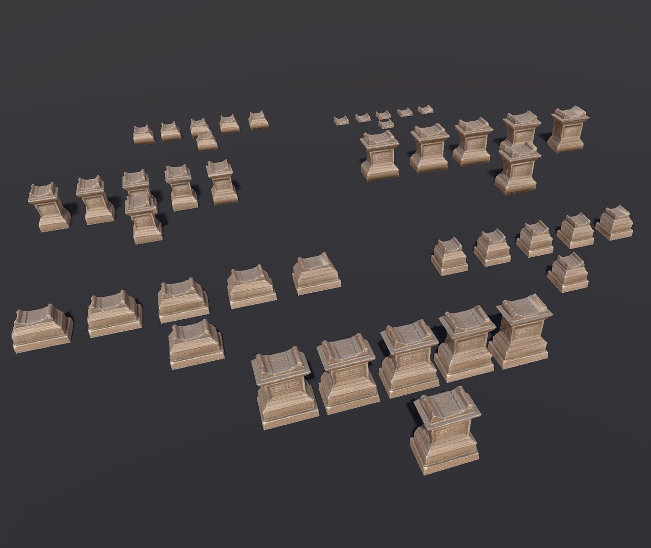 Roman altar model - TurboSquid 1439515