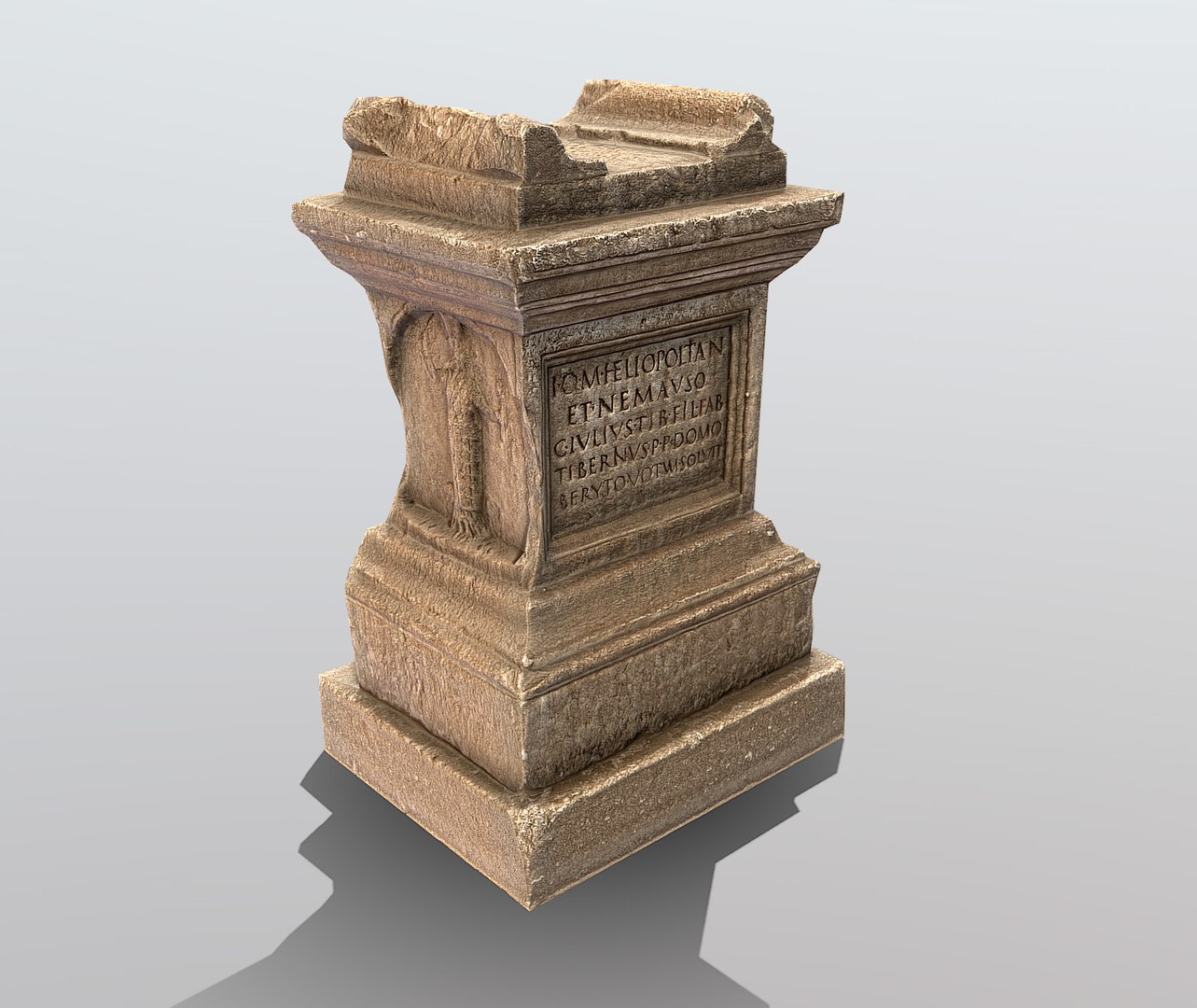 Roman Altar Model - TurboSquid 1439515