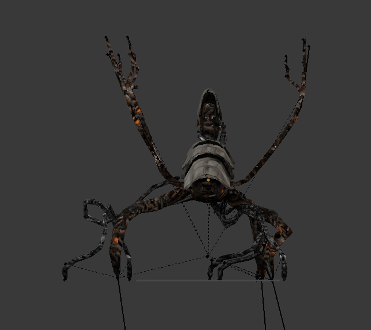 3d alien unity animations