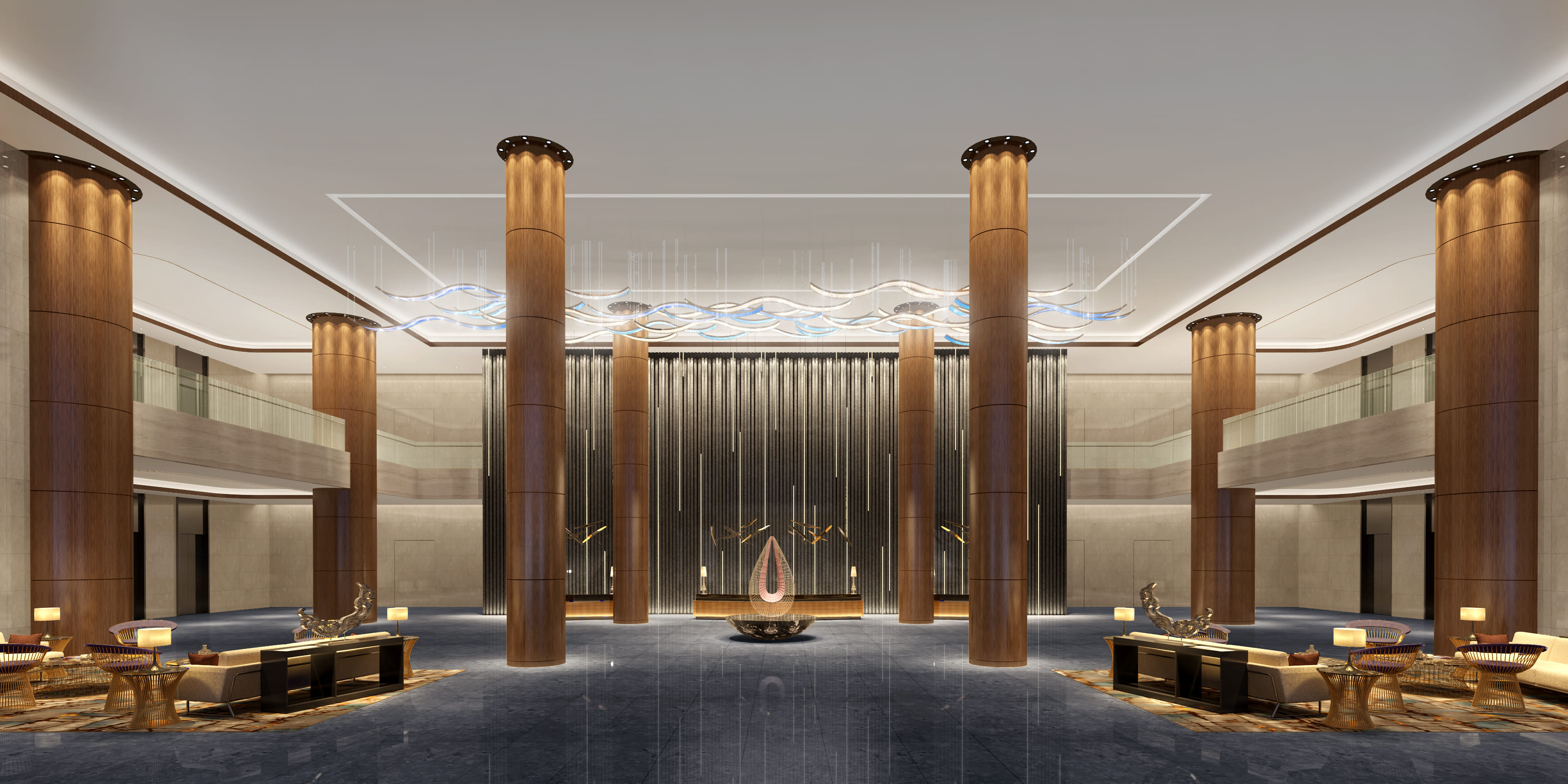 29 HOTEL LOBBY - 3d scenes 3D - TurboSquid 1876797