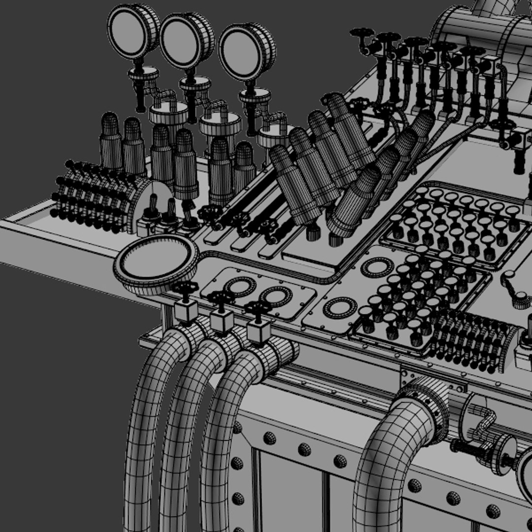 3d Steampunk Computer