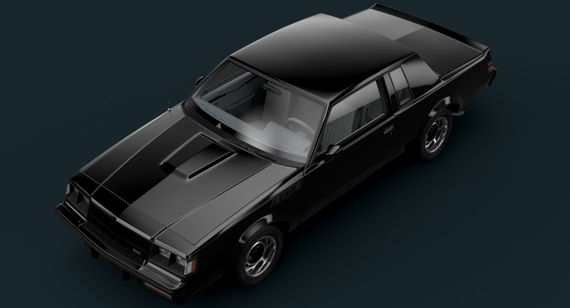 3D Buick Regal Gnx 1987 - TurboSquid 1358043