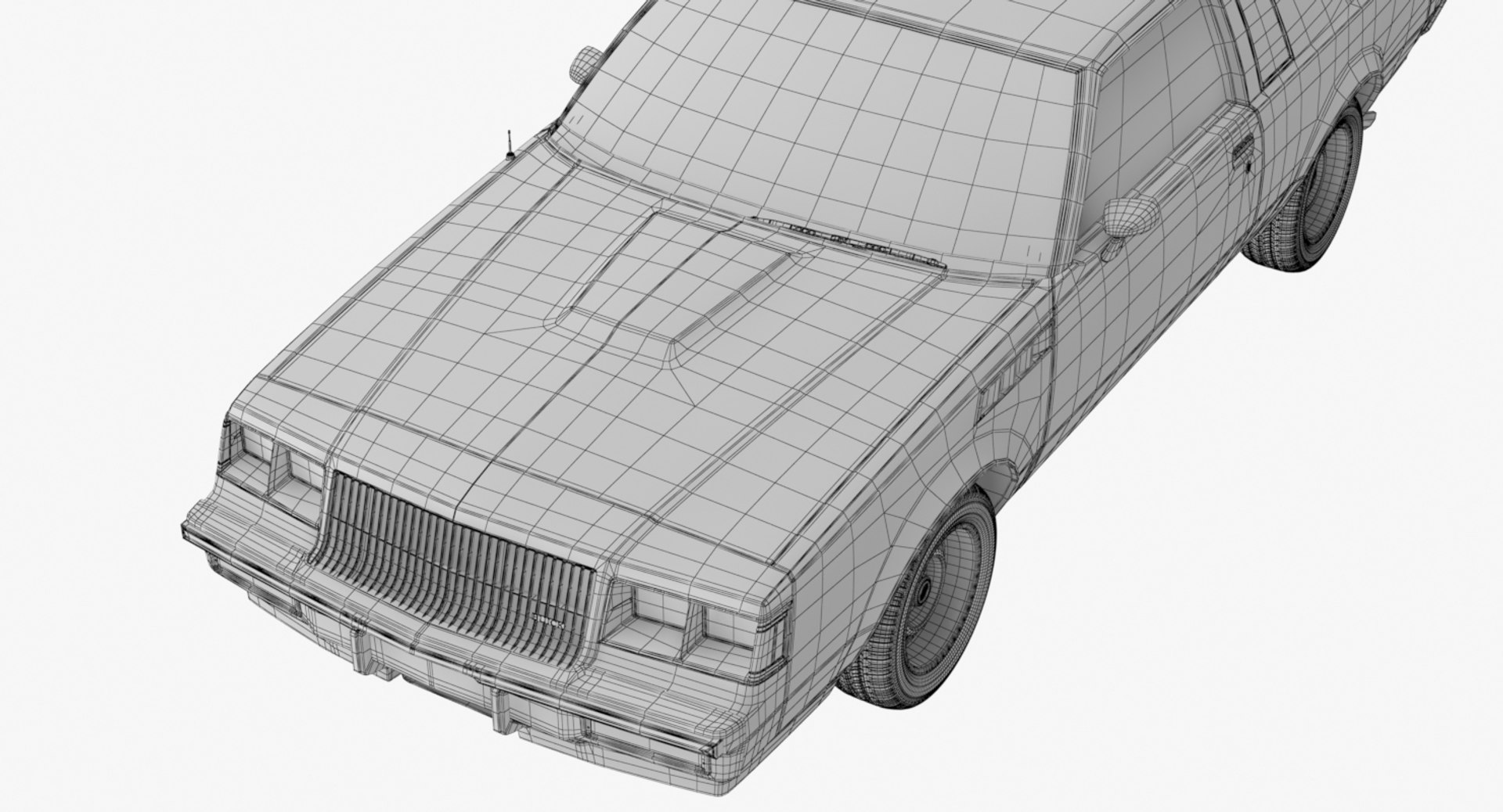 3D Buick Regal Gnx 1987 - TurboSquid 1358043