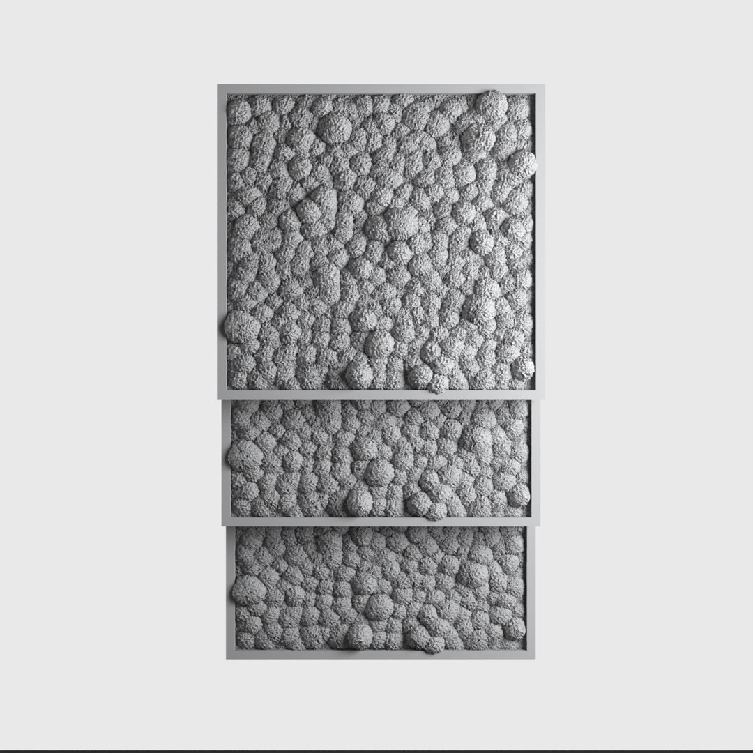 3d Panels Moss