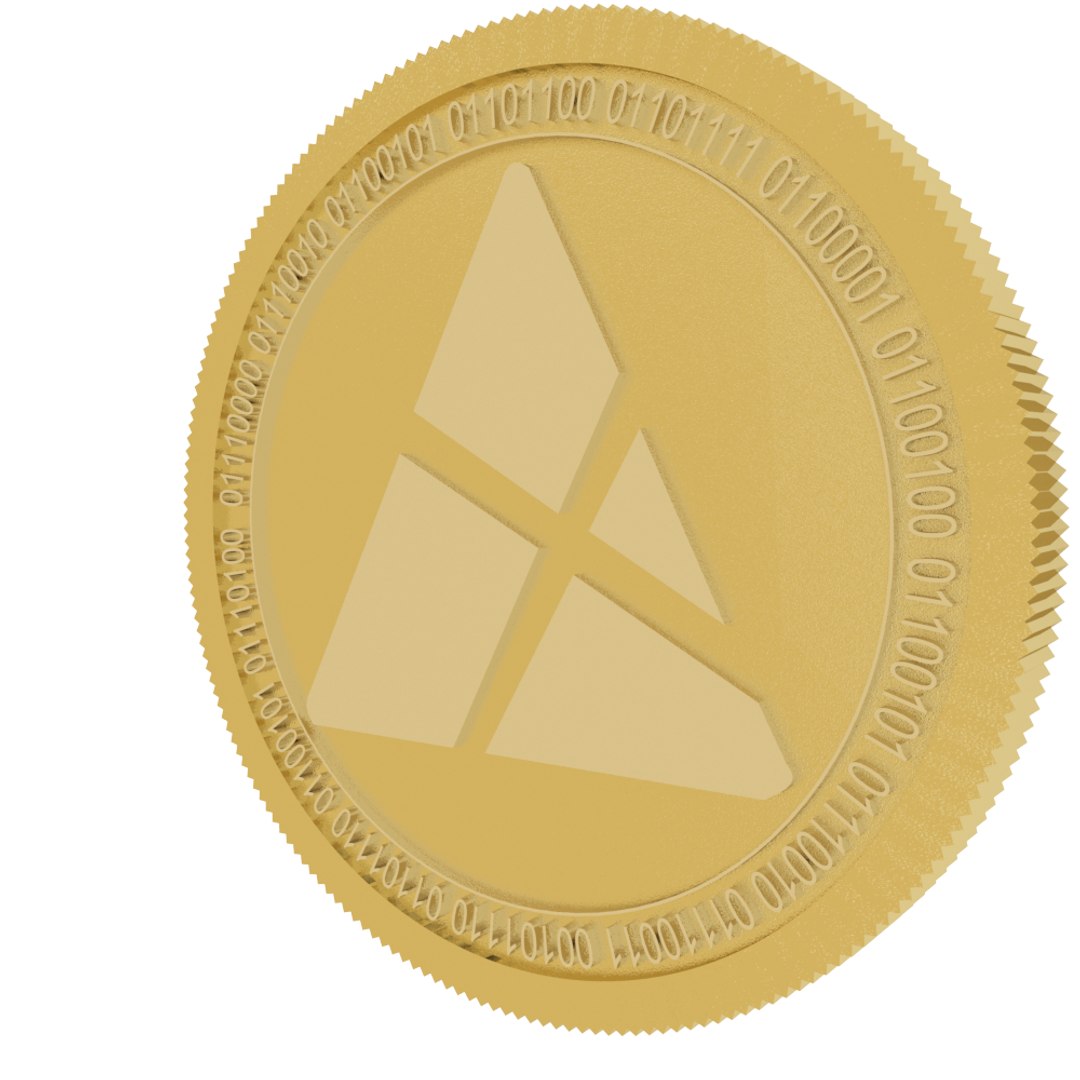 3D axel gold coin - TurboSquid 1593858
