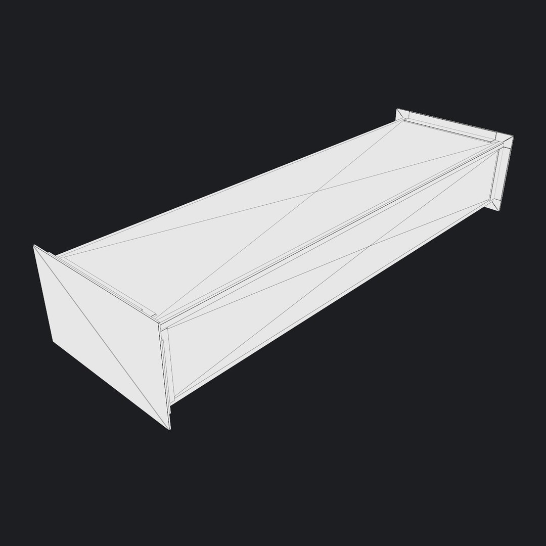 3ds max modular set vent duct