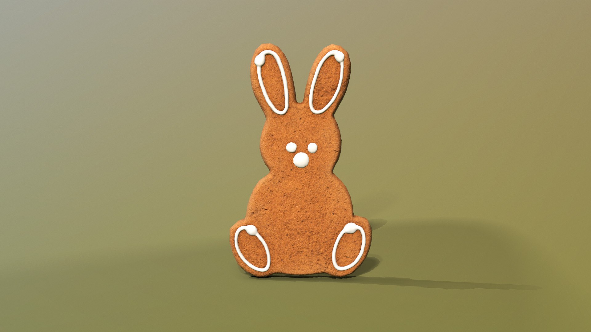 3D Easter Cookie - TurboSquid 1518916