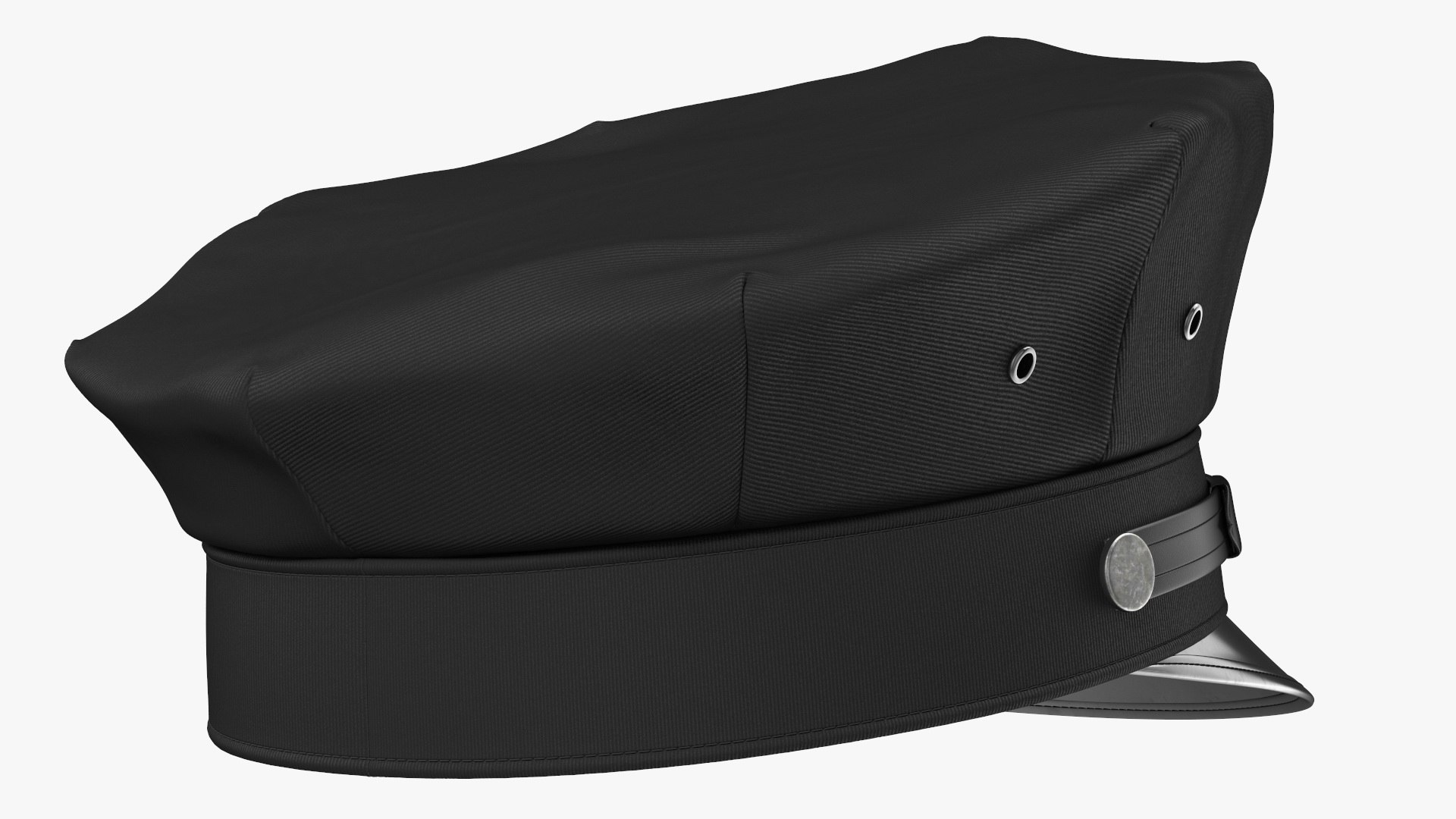 3D New York Police Officer Cap With Badge - TurboSquid 2250035