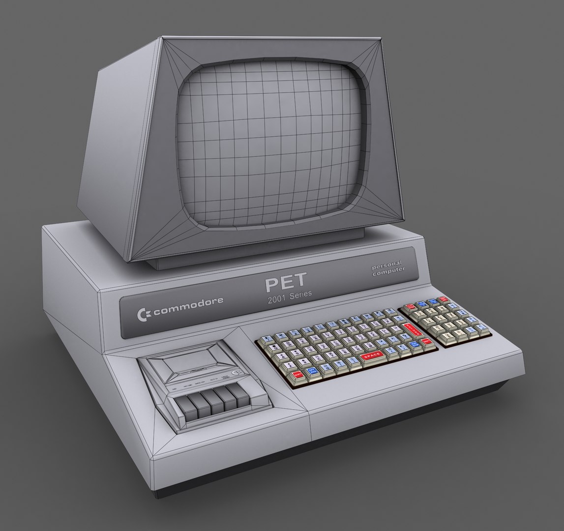 3ds Max Commodore Pet Computer Max8
