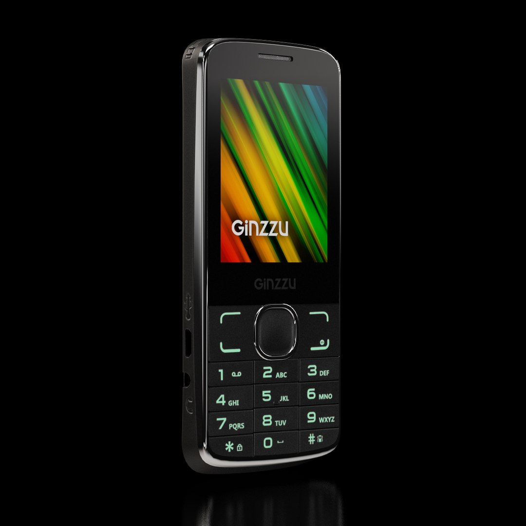 low-poly ginzzu m101 dual 3d max