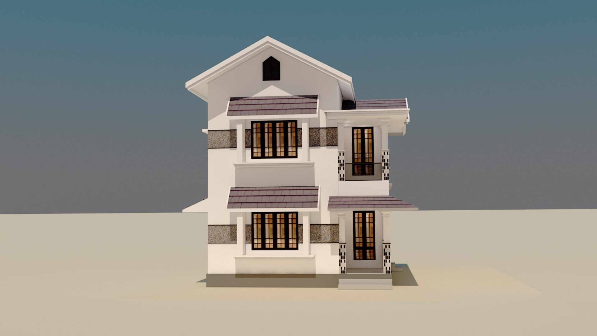 Free Max Model Hous Exterior