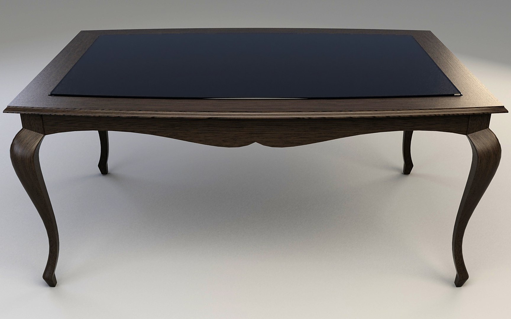 3d model elegant dining table