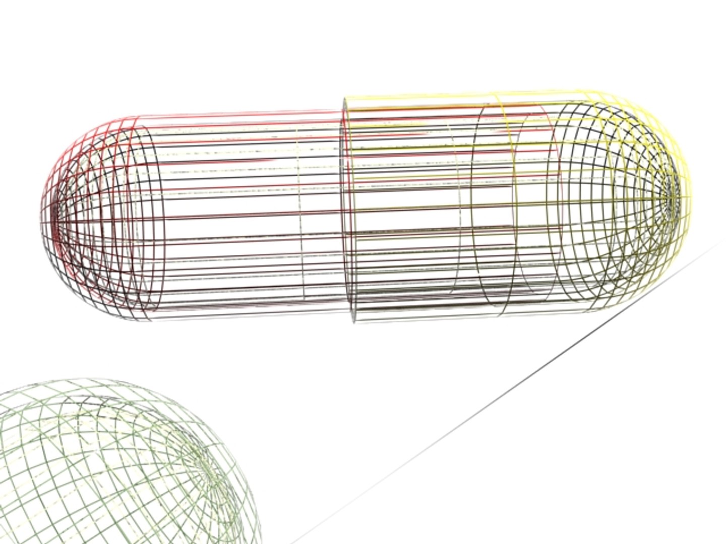 3ds Max Pills Capsul