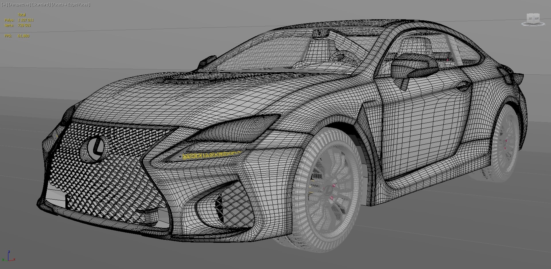 3D 2015 Lexus Rc - TurboSquid 1204209