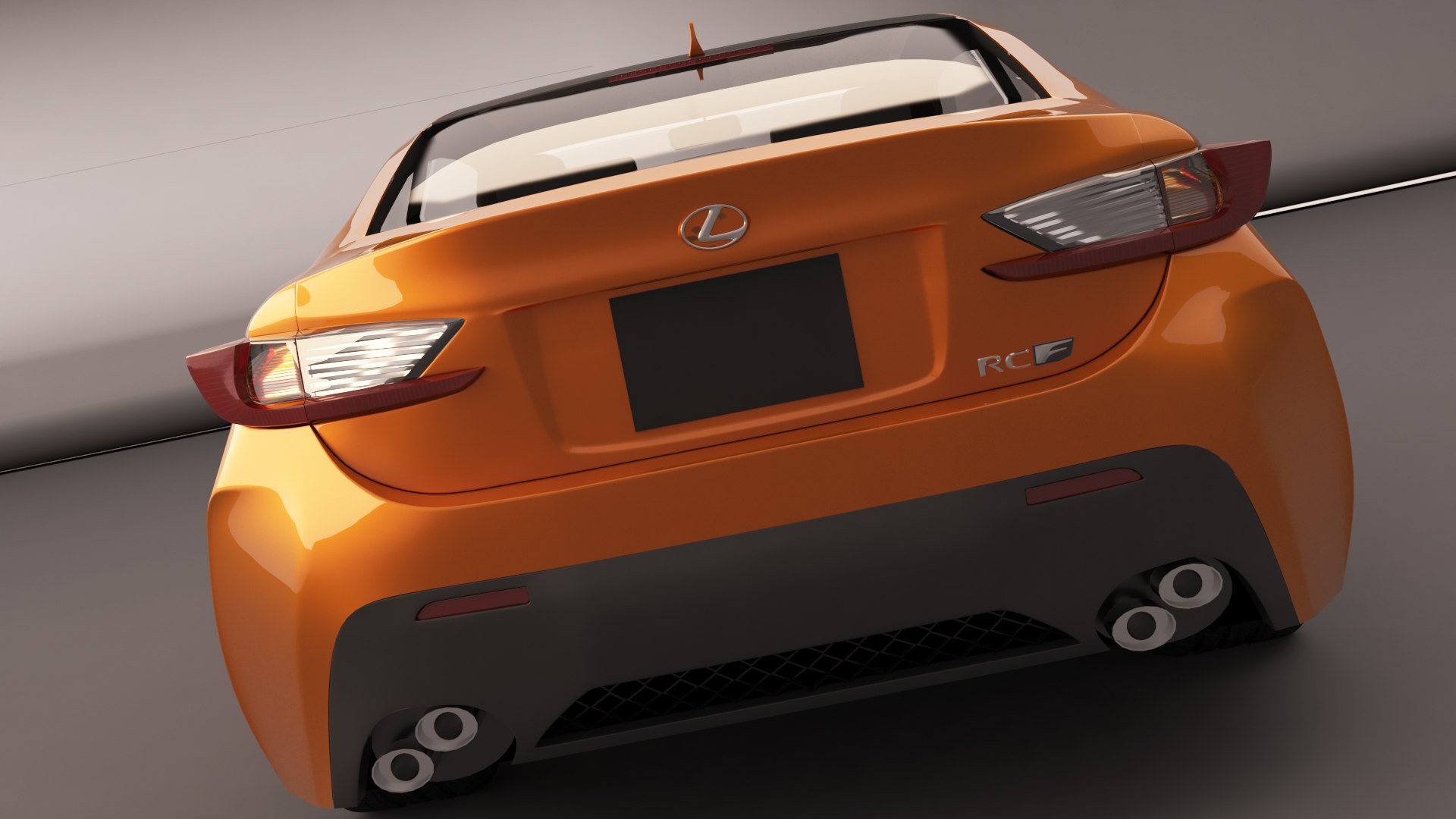 3D 2015 Lexus Rc - TurboSquid 1204209