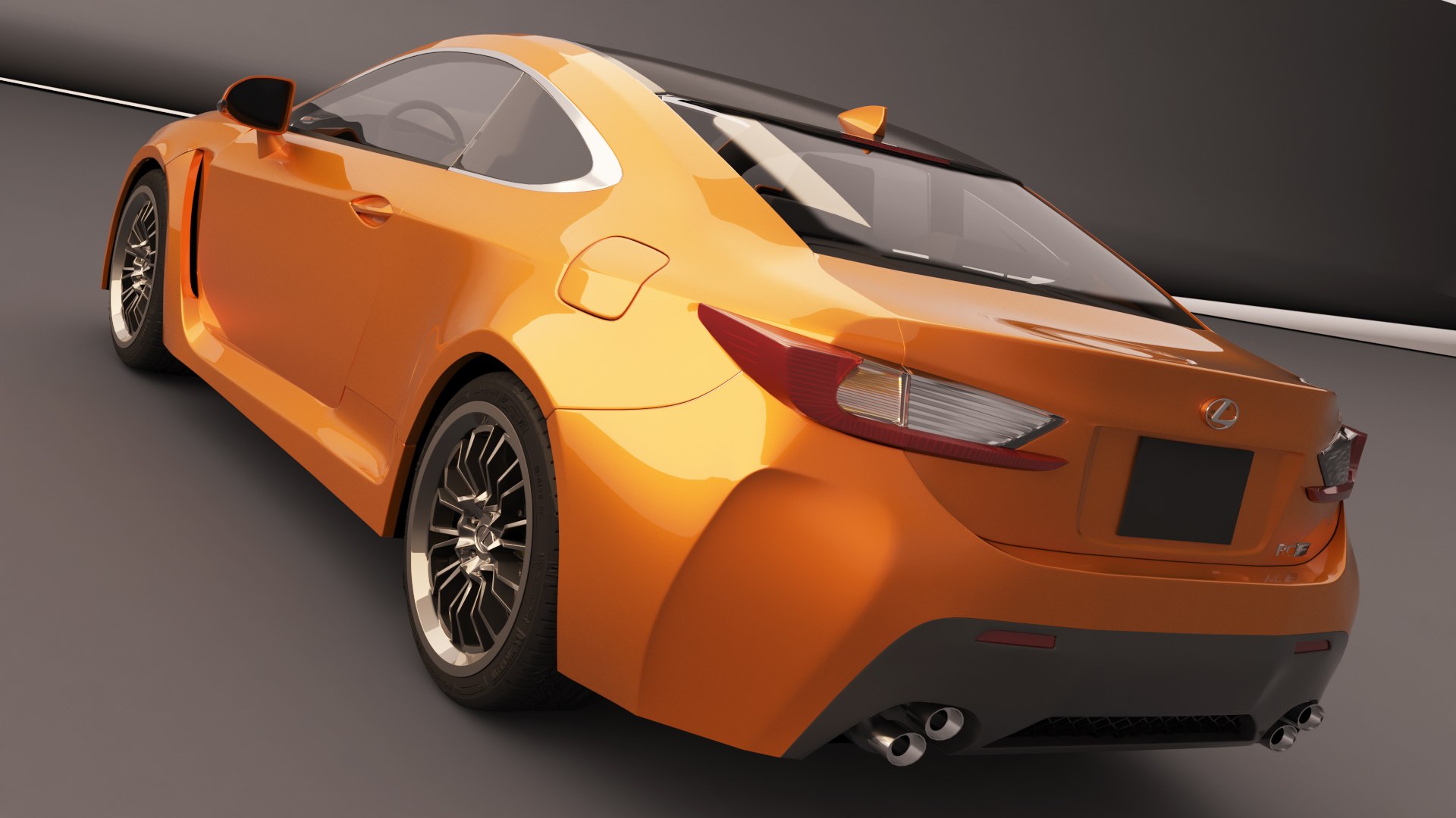 3D 2015 Lexus Rc - TurboSquid 1204209