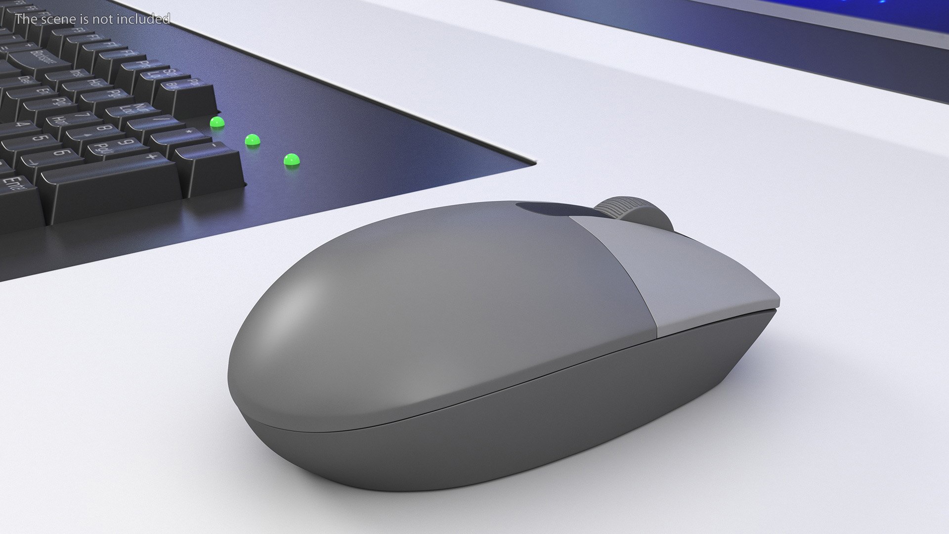 Simple Wireless Bluetooth Mouse 3D Model - TurboSquid 2094597