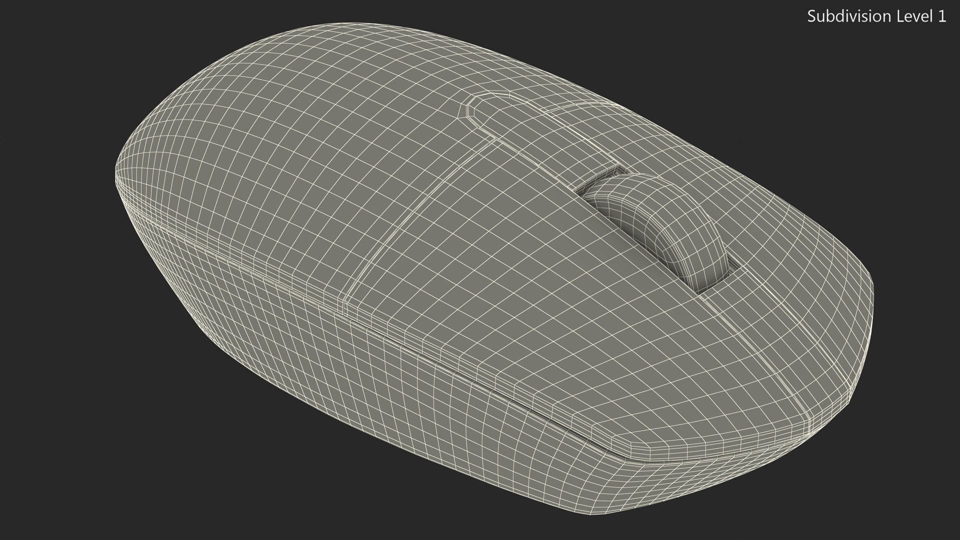 Simple Wireless Bluetooth Mouse 3D model - TurboSquid 2094597