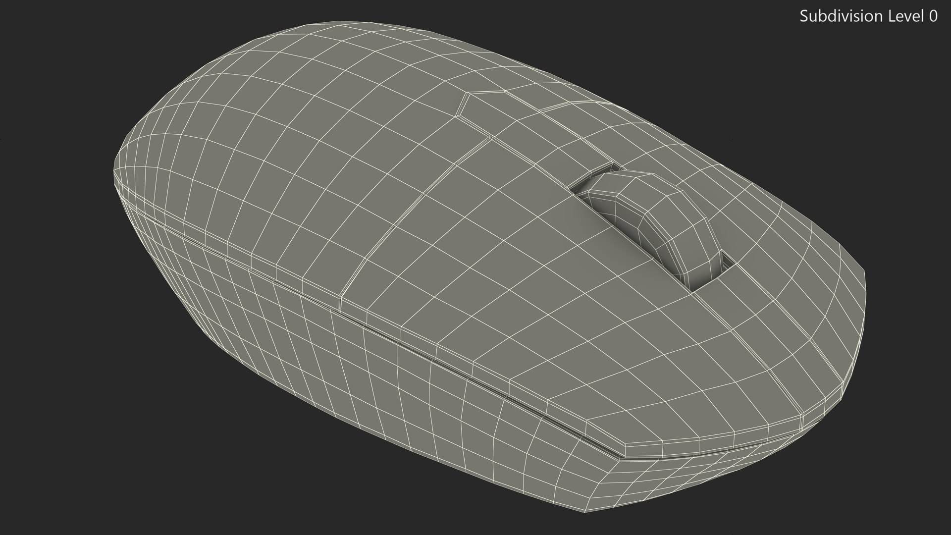 Simple Wireless Bluetooth Mouse 3D model - TurboSquid 2094597