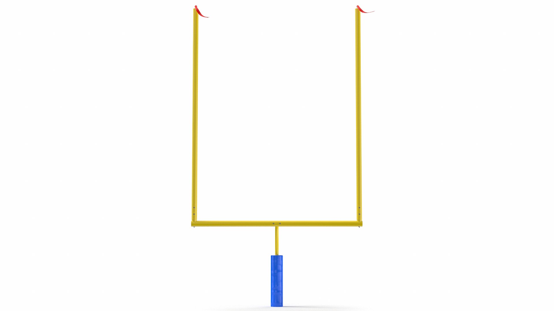 Football Uprights 01 3D - TurboSquid 2057728