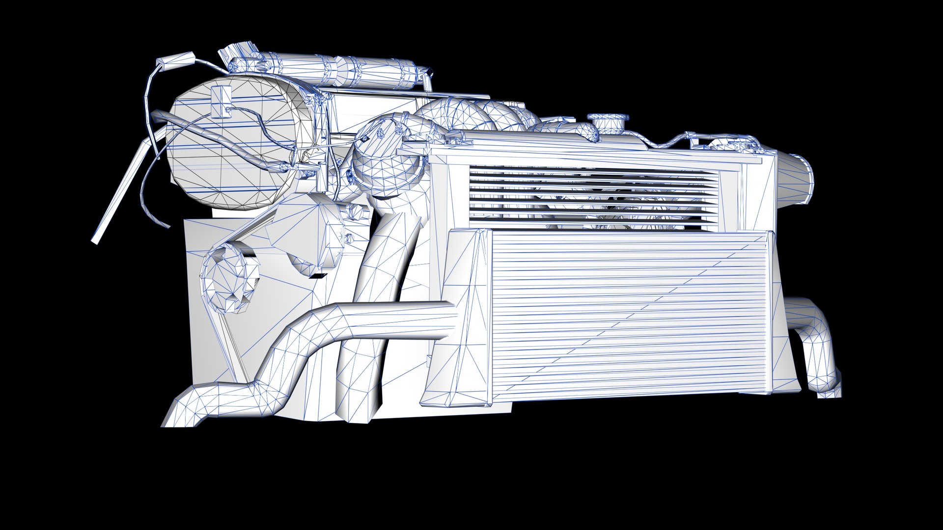 Mitsubishi 4G63T Evolution Inline 4 Engine 3D Model - TurboSquid 2307746