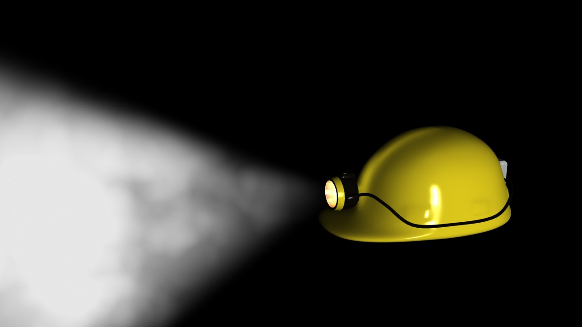 3d Model Ready Miner Helmet