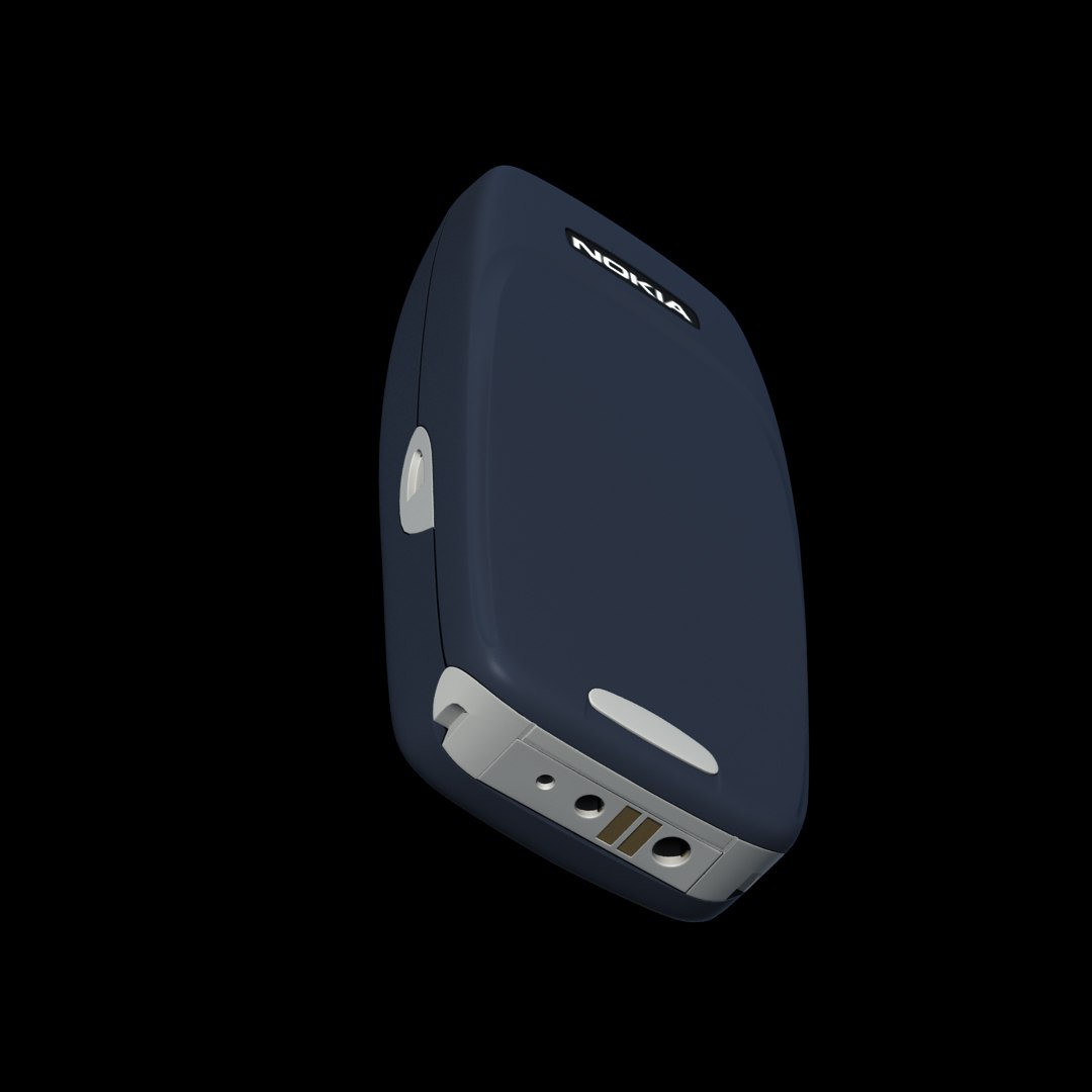 3d Mobile Phone Nokia 3310
