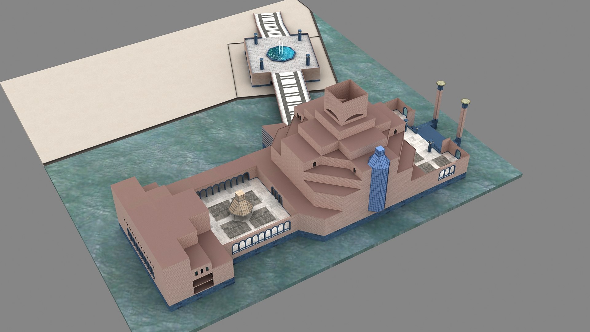 Museum Of Islamic Art Qatar 3D - TurboSquid 1754543