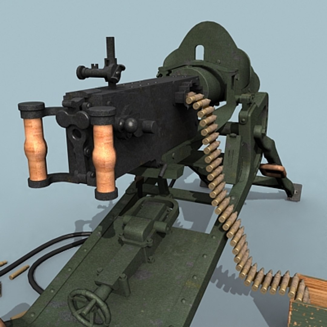 3d Model German Wwi Heavy
