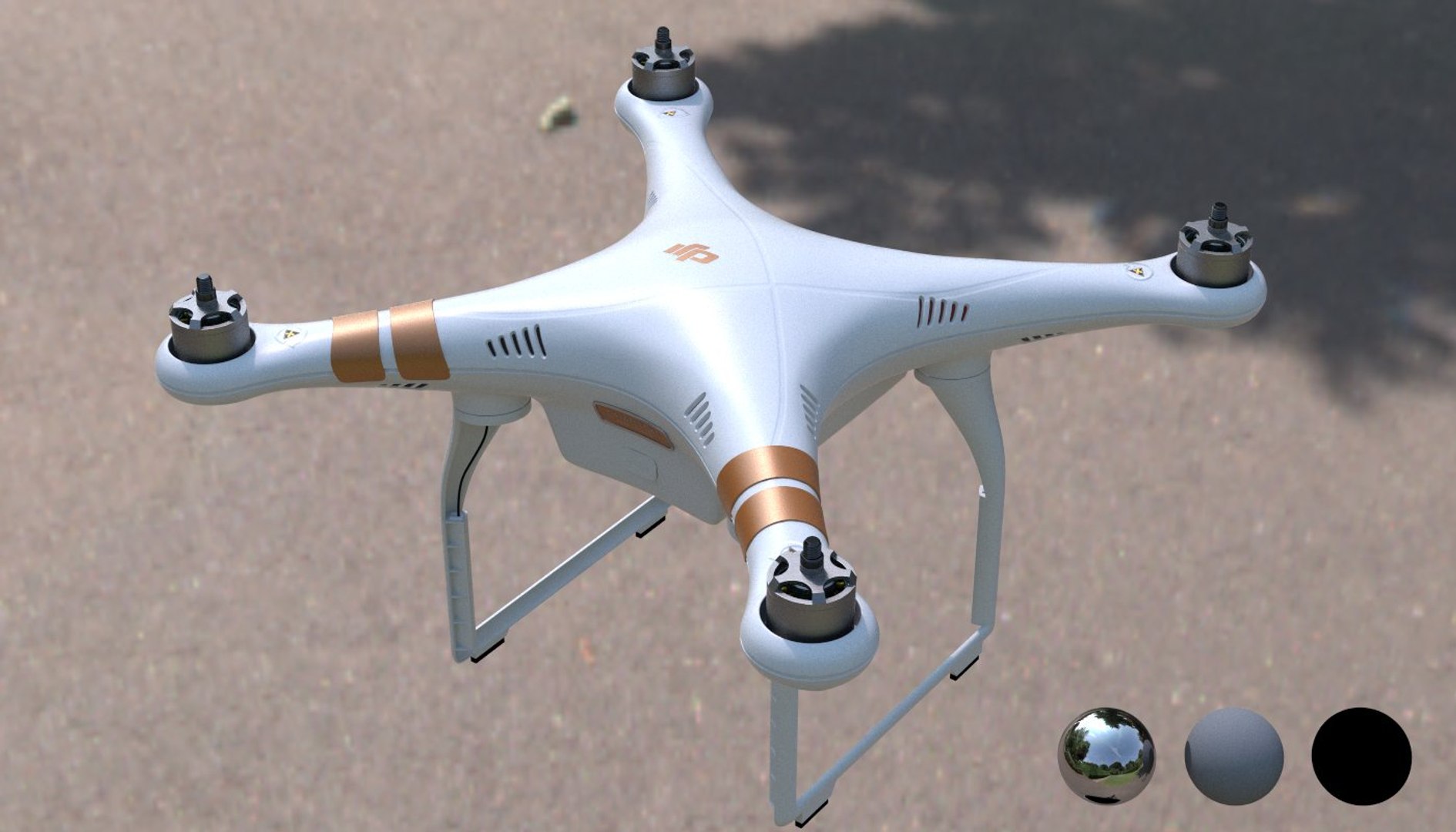 3D Dji Phantom 3 Pro - TurboSquid 1164353