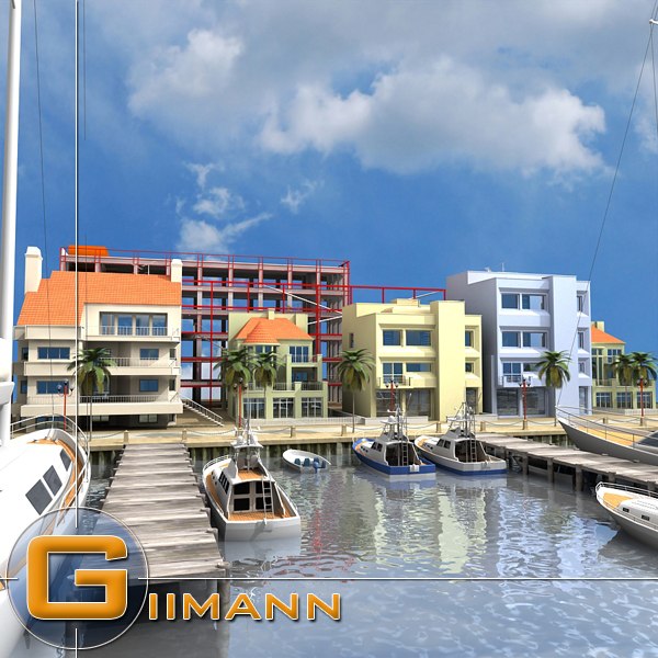 3D Marina Models | TurboSquid