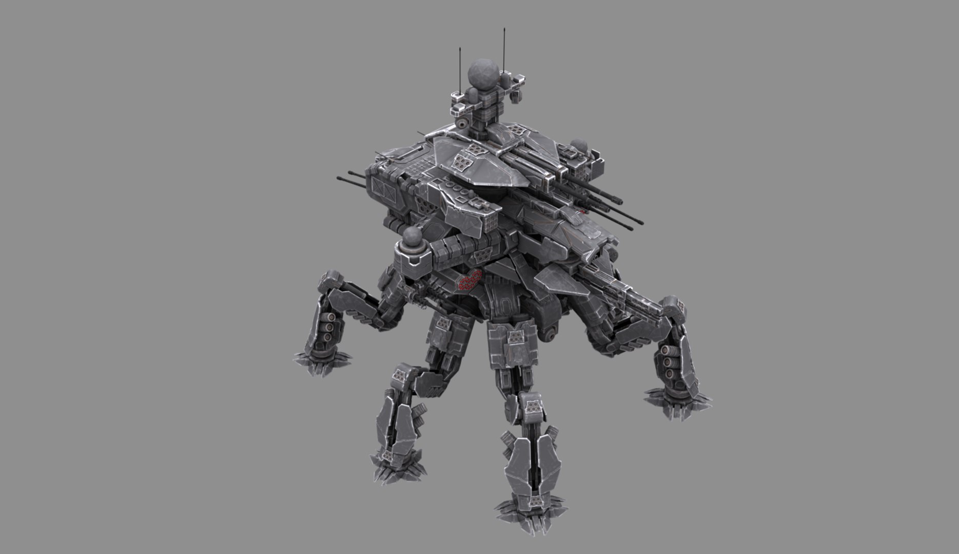 Mech Annihilator 3d Model