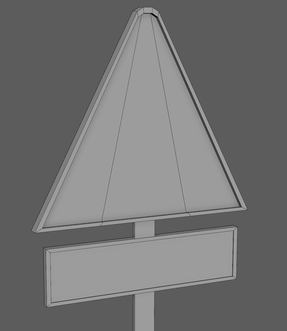Free 3D Model Sign Danger Signal - TurboSquid 1500617