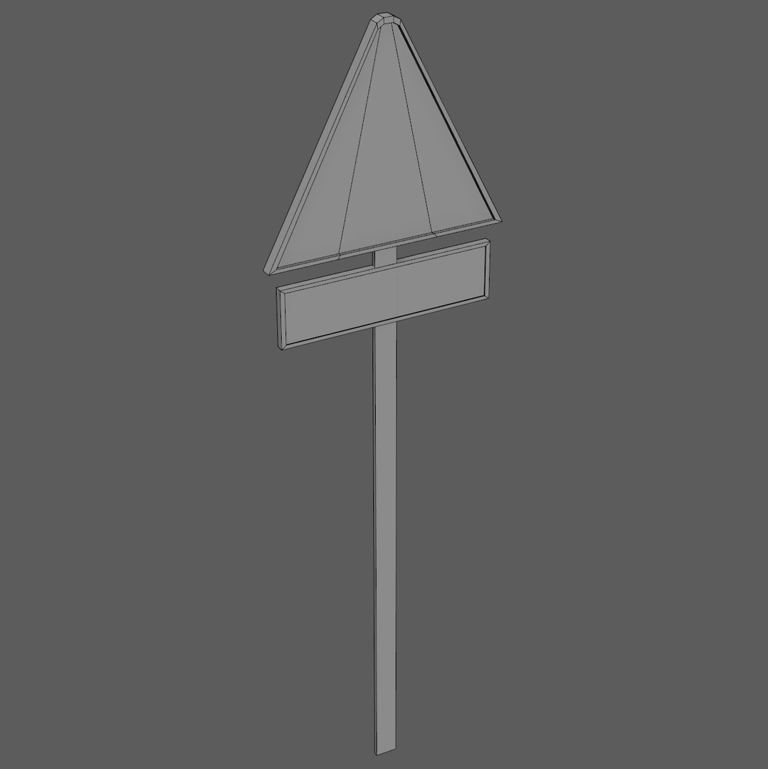 Free 3D Model Sign Danger Signal - TurboSquid 1500617