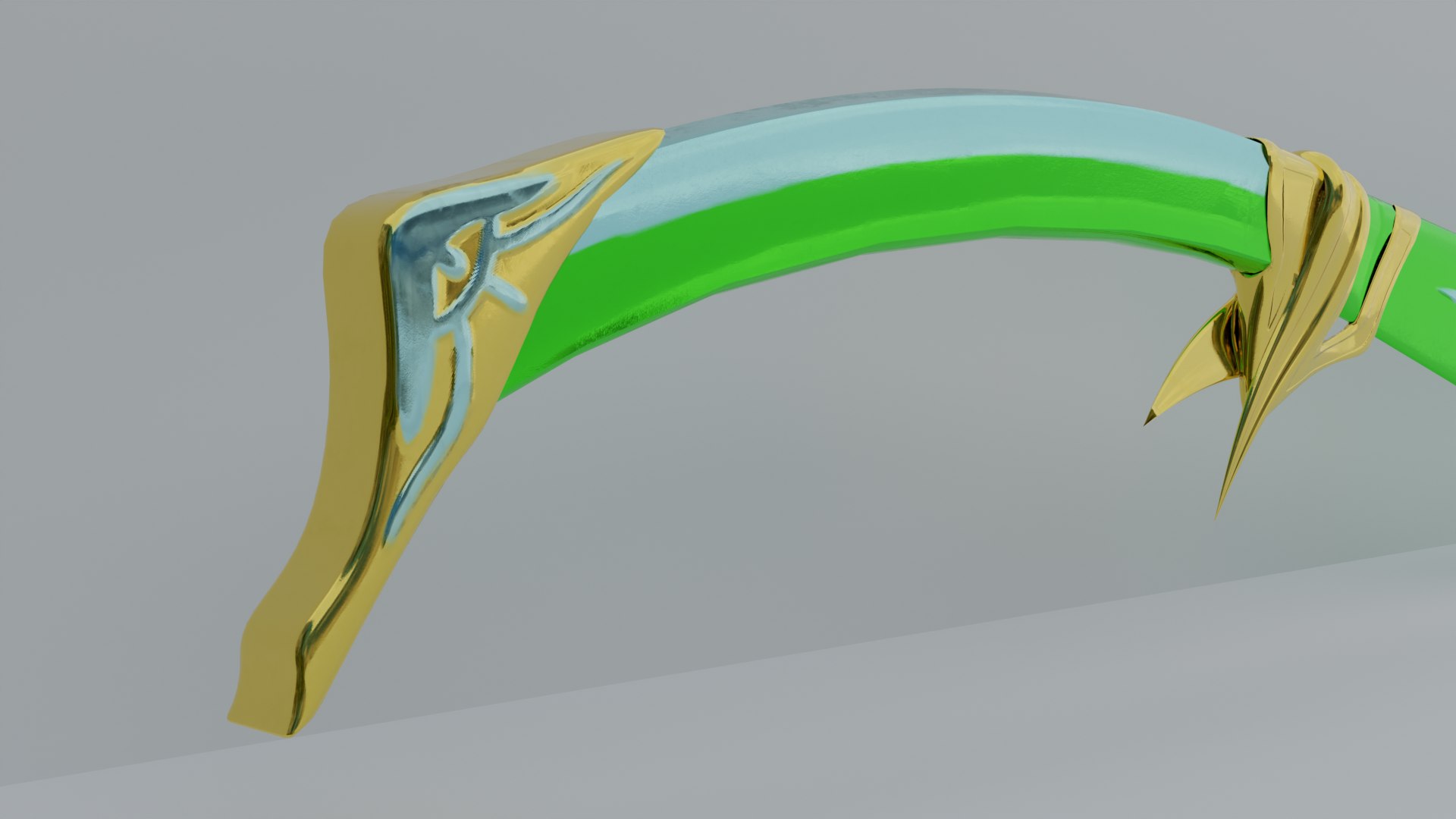 Green Sword 3D Model - TurboSquid 2085643