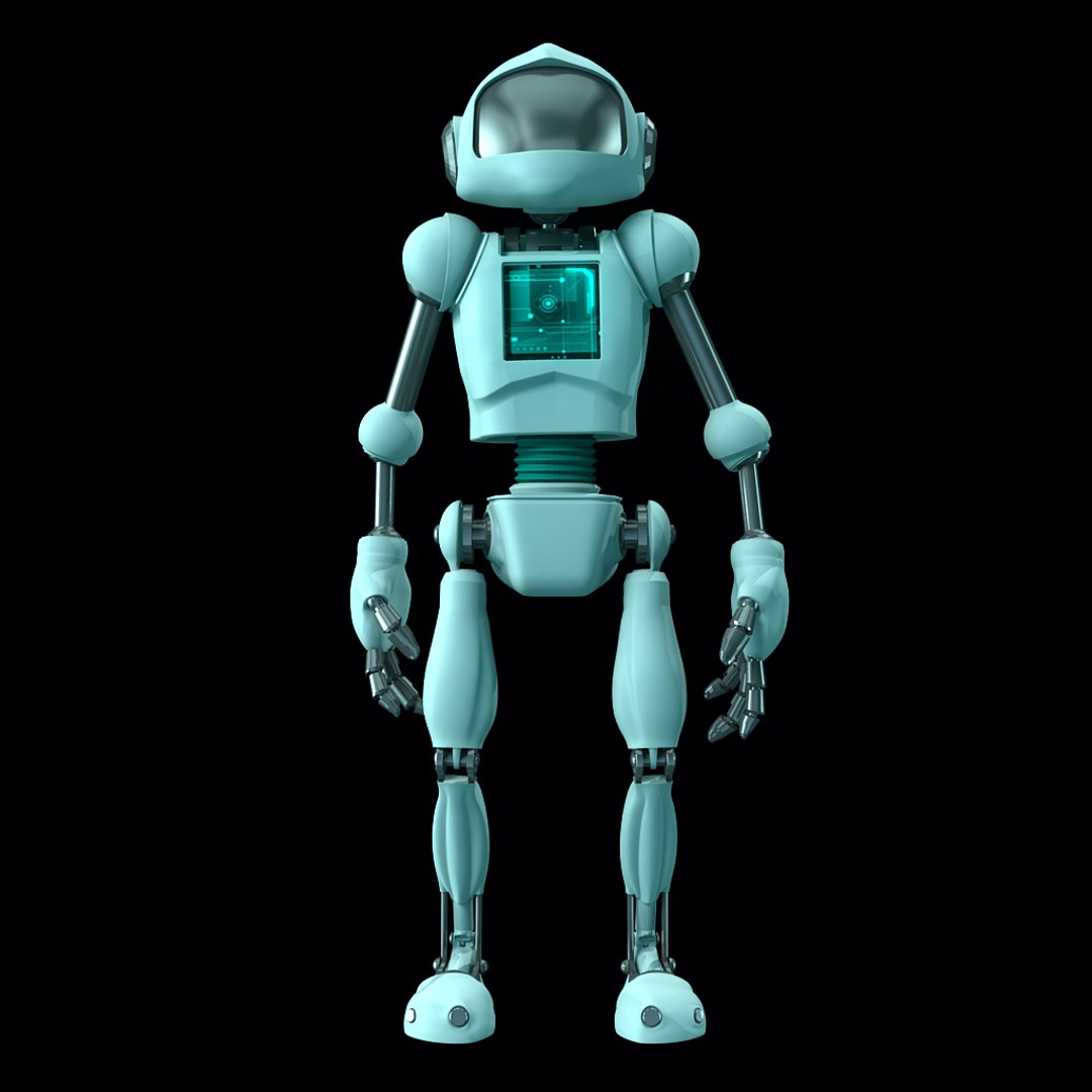 3d Model Of Android Droid