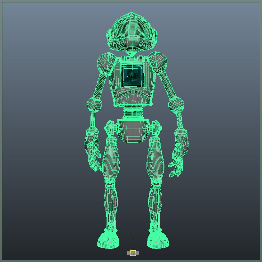 3d Model Of Android Droid