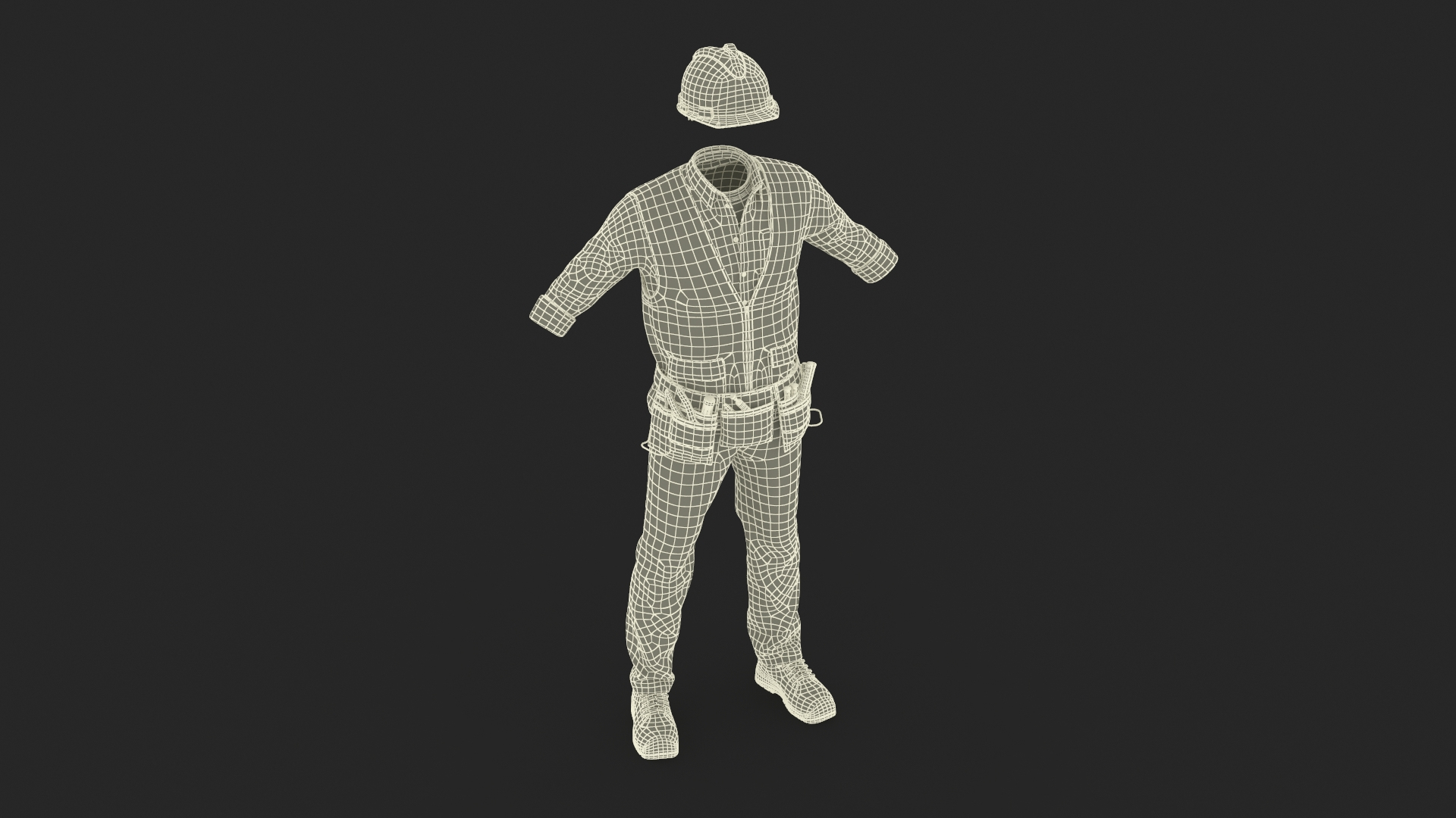 3D Clothing For Construction Workers Model - TurboSquid 2279877
