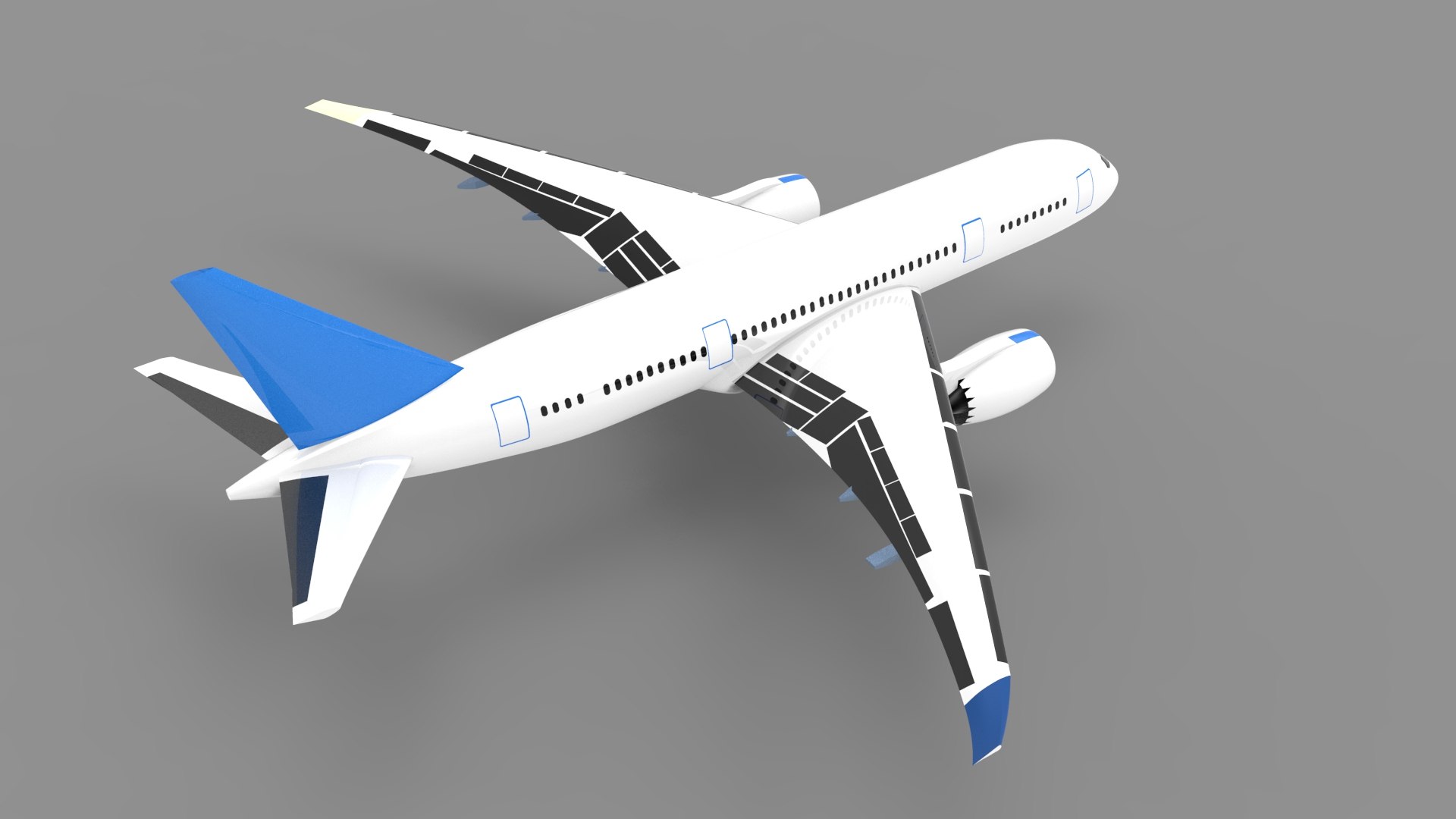 Boeing 787 3D model - TurboSquid 2143002