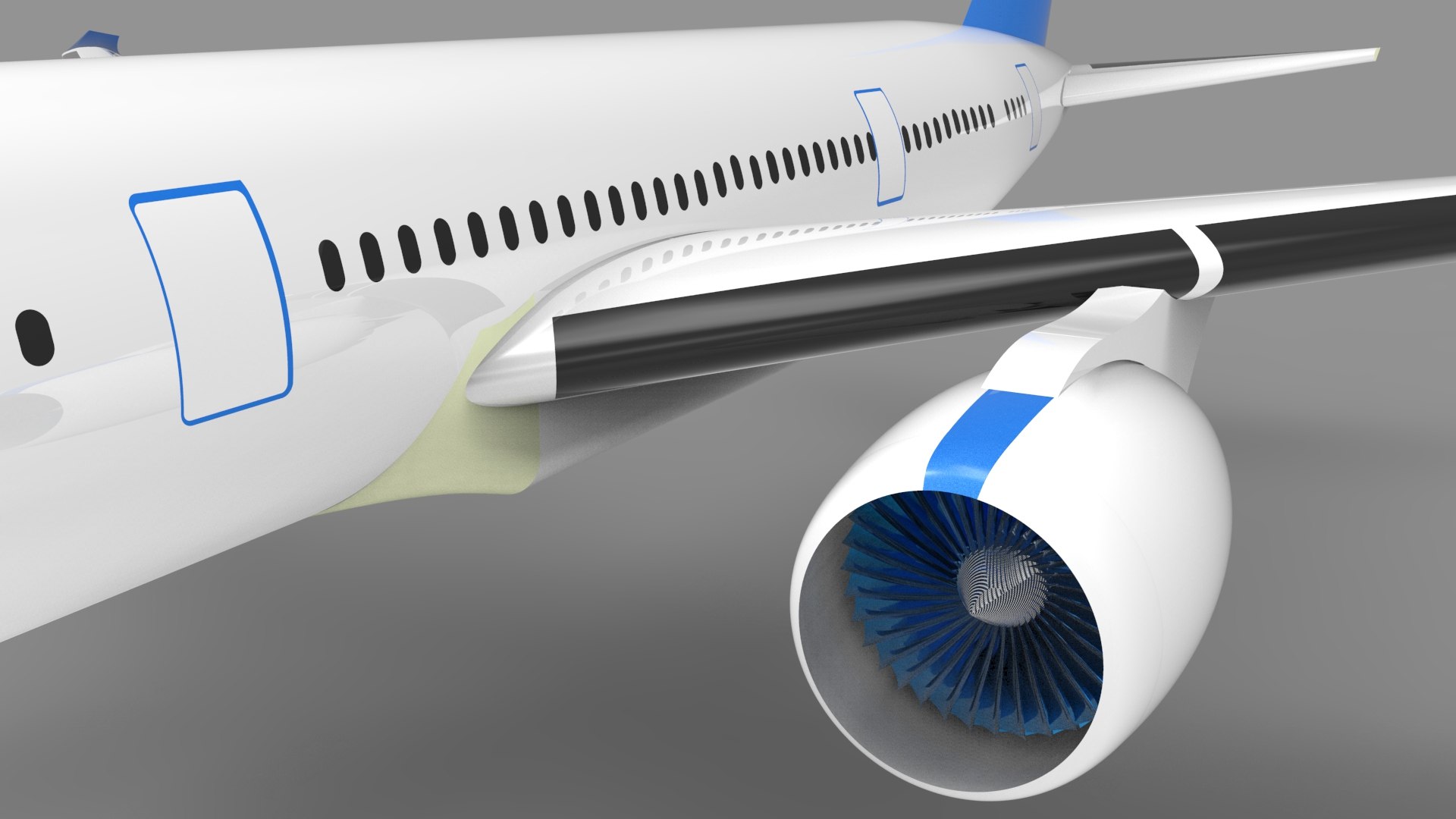 Boeing 787 3D model - TurboSquid 2143002