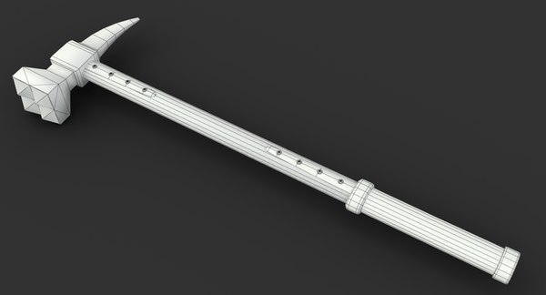 3d model battle hammer