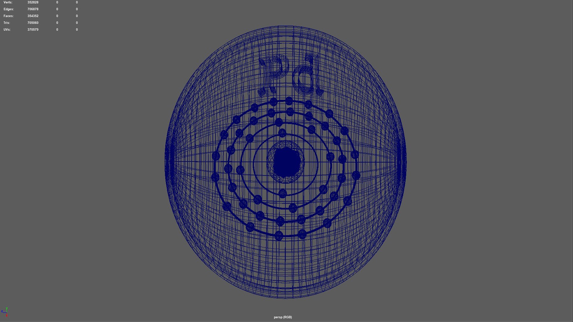 3D Palladium Chemical Element Model - TurboSquid 2136250