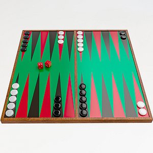 3D Backgammon Models - Browse & Download Formats - TurboSquid