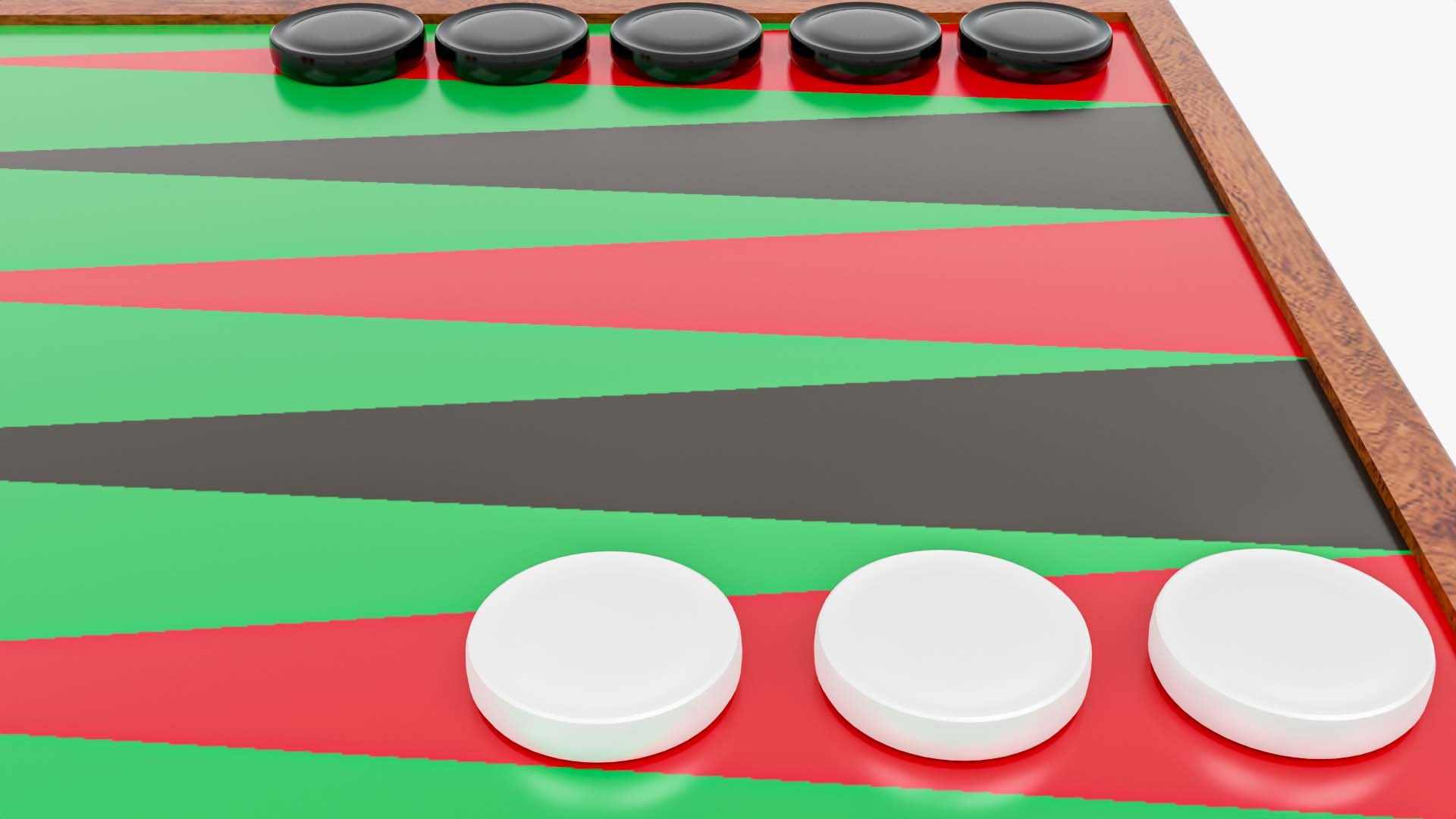 Backgammon Model - TurboSquid 2291409